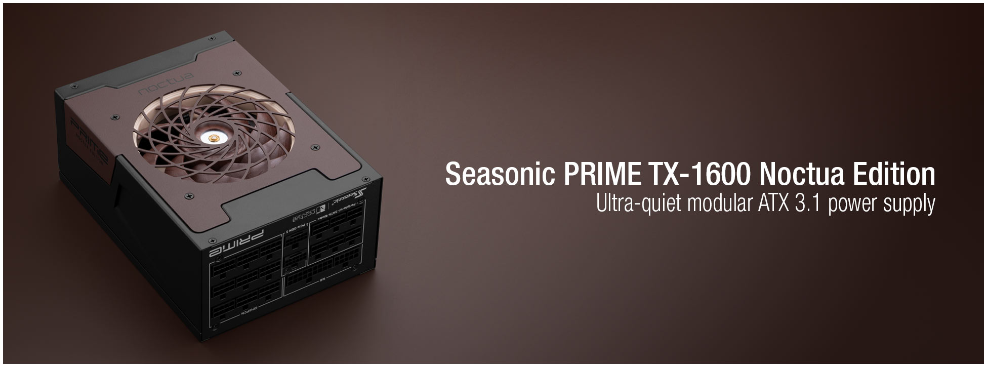 【数量限定】Seasonic＆Noctuaのコラボ商品が新登場！ - TechAce Blog