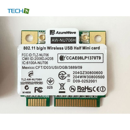 TechAce, AW-NU706H, Wi-Fiカード, アンテナセット, Mini-PCIE, テックエース, パソコン, パーツ, PC ...